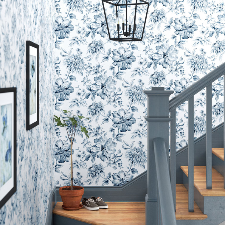 Andover Mills™ Alsacia Floral Wallpaper & Reviews | Wayfair Andover Mills™ Alsacia Floral Wallpaper & Reviews | Wayfair